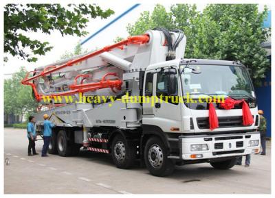 Cina Il camion 65m3/h della pompa per calcestruzzo di ISUZU Giappone con 25 metri romba con la garanzia e le parti in vendita