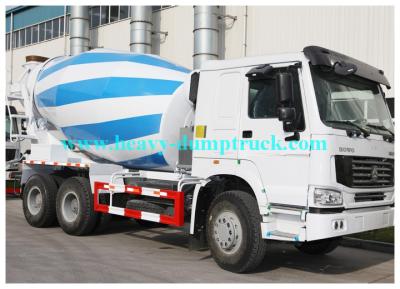 Cina camion concreto 336HP del miscelatore di cemento di howo CBM 9/10 con HW76 la cabina pompa di Bonfiglioli o di Eton/scatola/motore di riduzione in vendita