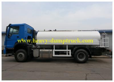 Cina Camion di serbatoio di combustibile di SINOTRUK HOWO 15cbm 4x2 un euro 2 da 10000 litri con la garanzia in vendita