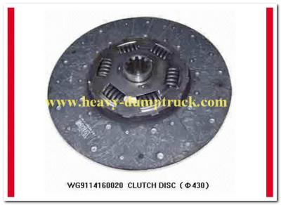 Cina numero del pezzo WG9114260420 del disco di frizione del pezzo di ricambio del sinotruk con la garanzia in vendita