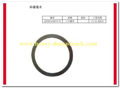 中国 howo のトラックのための sinotruk の予備品の洗濯機の部品番号 AZ9981340074-79 販売のため