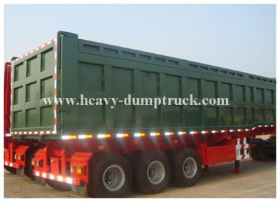 中国 半 60T 輸送の精神石炭のための頑丈なダンプのトレーラ トラックへの 2/3 つの車軸 40 販売のため