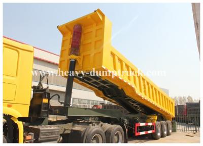 中国 半半 BPW 3 の車軸トレーラー JOST の重要部品のダンプのトレーラー 45T 容量 販売のため