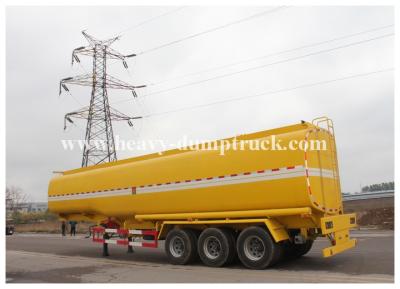 Cina Un semirimorchio cisterna diesel affidabile di 60000 ltiers per il TOGO, colore di giallo del rimorchio dei semi del serbatoio di combustibile in vendita