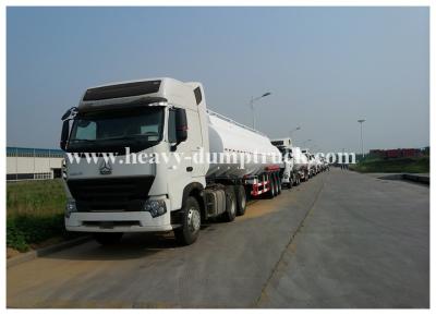 Cina 3 assi 45000 litri 5 compartimenti riforniscono il rimorchio di combustibile dell'autocisterna per il trasporto dell'olio per i pezzi di ricambio liberi in vendita
