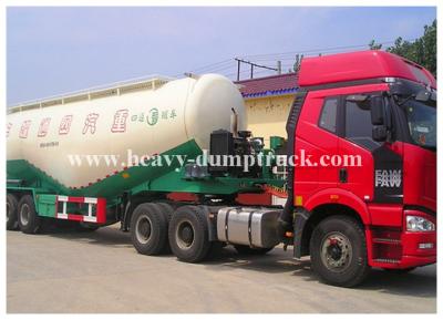 Cina La fabbricazione in serie 30 del semirimorchio cisterna del cemento agli assi del rimorchio 3 dell'autocisterna del cemento alla rinfusa 80CBM ammassa autocisterna del cemento in vendita