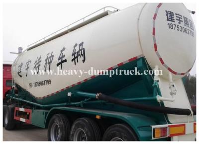 Cina Assi del rimorchio 2 dei semi del carro armato del cemento alla rinfusa di forma di W o di V, 3 assi facoltativi in vendita