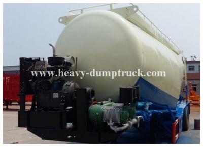 Cina rimorchio del cemento di 48cbm Bulker con il compressore d'aria famoso di marca ed il motore diesel in vendita