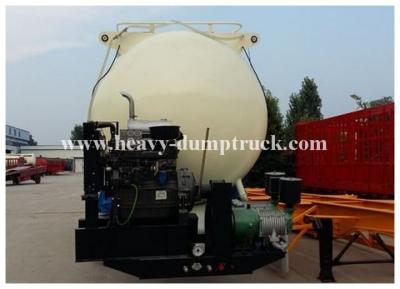 Cina Rimorchio d'acciaio di rinforzo dei semi del cemento per il trasporto materiale delle polveri sfuse asciutte con la garanzia in vendita