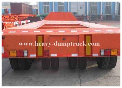 Cina Rimorchio resistente dei semi, 80 tonnellate di rimorchio a base piatta dell'automobile con la caduta della parete laterale con la garanzia in vendita