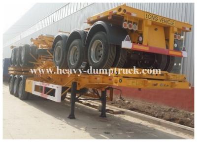 Cina Sospensione a base piatta in tandem WABCO del carrello ferroviario del rimorchio da 40 piedi o sistema di frenatura di Haldex con la garanzia in vendita