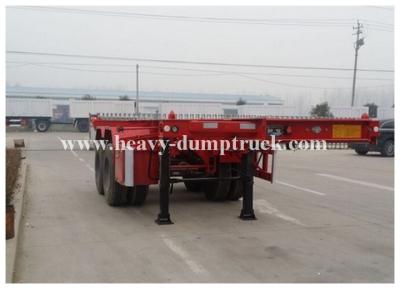Cina Multi rimorchio del contenitore di iso della base degli assi 40ft/rimorchio a base piatta del collo d'oca con la garanzia in vendita