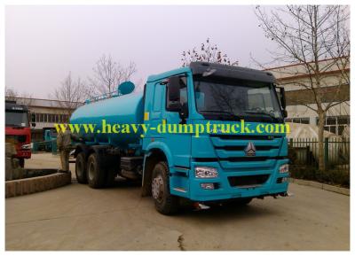 Cina 30 tonnellate dello spruzzatore di serbatoio di acqua del camion SINOTRUK di howo 23m3 di capacità pesante 6x4 del carro armato in vendita
