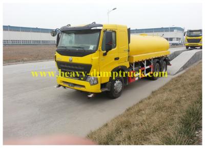 Cina Camion dello spruzzatore dell'acqua della Cina SINOTRUK 20m3 per colore di giallo dell'azionamento della strada di città dello spruzzatore 6x4 in vendita