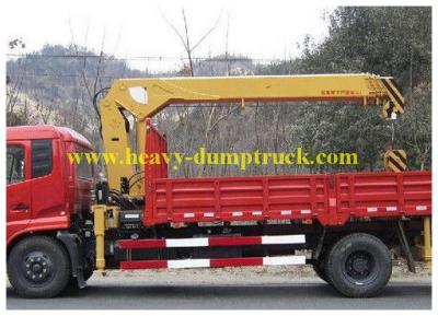 Cina Un camion da 5 tonnellate ha montato la gru 4X2 per l'Algeria, camion della gru del carico 8 m. in vendita