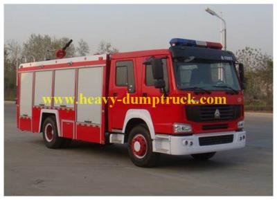 Cina Camion caldo di estinzione di incendio del prodotto HOWO di SINOTRUK 8000 litri con il piatto dell'acciaio inossidabile in vendita