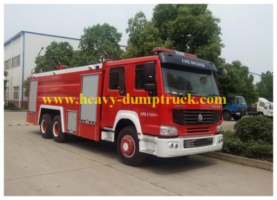 Cina L'autopompa antincendio del acciaio al carbonio trasporta il diesel su autocarro rosso per il fuoco di emergenza in vendita