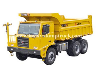 Cina Il carico nominale 55 tonnellate fuori dal ribaltatore dell'autocarro con cassone ribaltabile di estrazione mineraria della strada guida 6x4 con 35 volumi del carico del corpo m3 in vendita