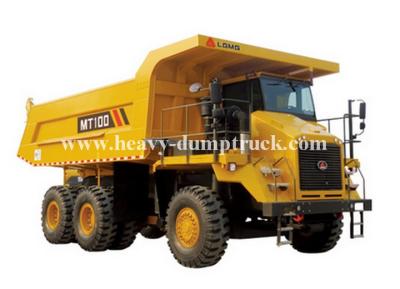 Cina Il carico nominale 95 tonnellate fuori da potenza del motore del ribaltatore 405kW dell'autocarro con cassone ribaltabile di estrazione mineraria della strada guida 6x4 con il volume del carico del corpo 50m3 in vendita