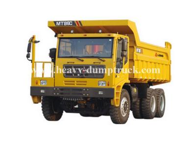 Cina Il carico nominale 60 tonnellate fuori da potenza del motore del ribaltatore 306kW dell'autocarro con cassone ribaltabile di estrazione mineraria della strada guida 6x4 con il volume del carico del corpo 34m3 in vendita