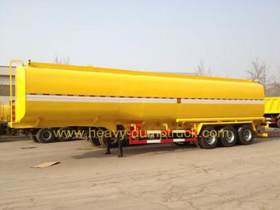 Cina Colore giallo e bianco del piccolo autoarticolato del serbatoio dell'olio di 45 assi M3 tre in vendita
