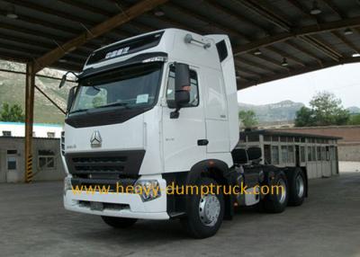 Cina EURO II 371HP di Howo A7 nella linea camion della testa del trattore con 10 di andata e la trasmissione inversa 2 in vendita