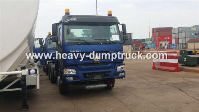 Cina Trattore diesel di HOWO 6X4 che trasporta i camion della testa del trattore del camion per la trazione del rimorchio del palo in vendita
