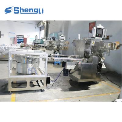 China Máquina automática de embalagem de folhas de comprimidos efervescentes de 5 kW com sistema de alimentação por vibrador à venda