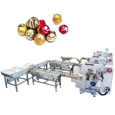 China 260pcs/min Tresor Dore Tipo Alumínio Folha de embalagem Máquina de chocolate 1600KG Peso à venda