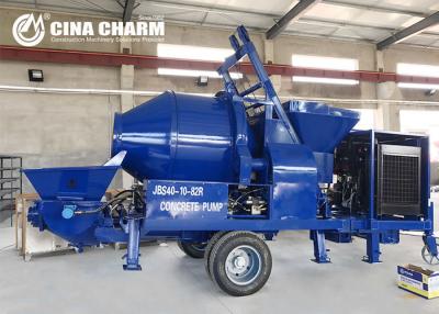 Cina Pompa per calcestruzzo diesel a macchina della costruzione con il doppio sistema di pompaggio idraulico del cilindro in vendita