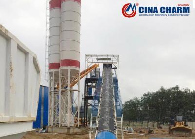 Cina Pianta di miscela di calcestruzzo del nastro trasportatore della costruzione 120m3/H HZS120 in vendita