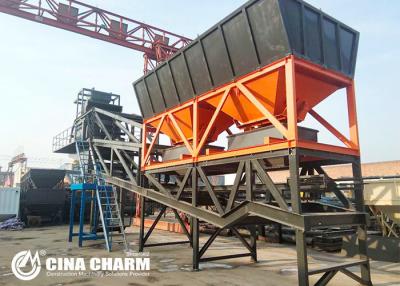 Cina Tipo elettrico stazione di miscela di calcestruzzo, centrale di betonaggio del cellulare YHZS25 in vendita