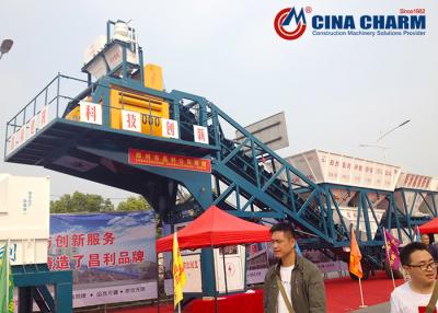 Cina Il CE ha approvato la pianta 52KW di miscela di calcestruzzo con il modo di alimentazione del saltatore dell'ascensore in vendita