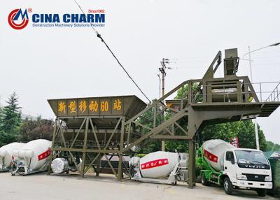 Cina La pianta mobile di miscela di calcestruzzo di colore su ordinazione ha mescolato anche la protezione dell'ambiente in vendita