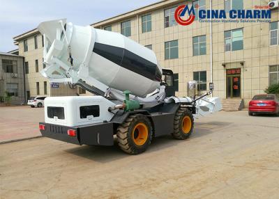 Cina Betoniera mobile di caricamento di auto con rendimento concreto reale 4000L per lotto in vendita