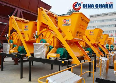 Cina miscelatore di cemento portatile 1.8T, macchina idraulica del miscelatore con capacità 14m3/H in vendita