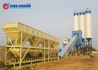Cina Centrale di betonaggio concreta di Hzs60 60CBM con la macchina d'ammucchiamento Pld1600 in vendita