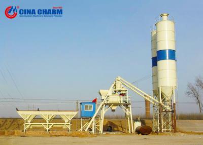 Cina macchinario di costruzione concreto fisso della centrale di betonaggio di 90CBM/Hr HZS90 in vendita