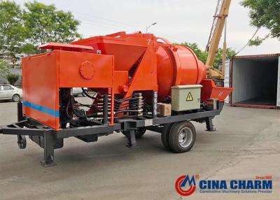 Cina Macchina di pompaggio portatile diesel ed elettrica della pompa per calcestruzzo del motore 30m3 in vendita