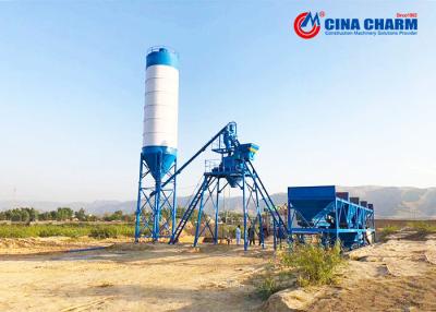 Cina centrale di betonaggio concreta di 35m3/H Hzs35 con la betoniera JS750 in vendita