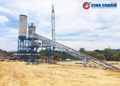 Cina 60m3/H impianti concreti della costruzione dell'attrezzatura di centrale di betonaggio del miscuglio umido HZS60 in vendita