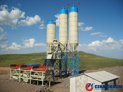 Cina Pianta stazionaria di miscela di calcestruzzo del macchinario di costruzione di alta qualità HZS60 in vendita