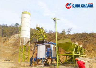 Cina Macchina concreta asciutta della betoniera del saltatore della centrale di betonaggio di HZS35 35Cbm/H in vendita