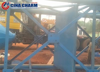 Cina Tipo saldato capacità concreta pronta della centrale di betonaggio della cinghia 120m3 del silo di 150T grande in vendita