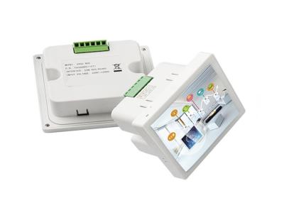 Cina commutatore del regolatore della luminosità del touch screen di 720 * 720 bianchi per la lampadina 24V/90mA della camera di albergo in vendita