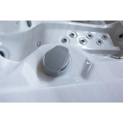Chine Whirlpool acrylique extérieur ergonomique pour 8 personnes avec coquille d'onde océanique à vendre