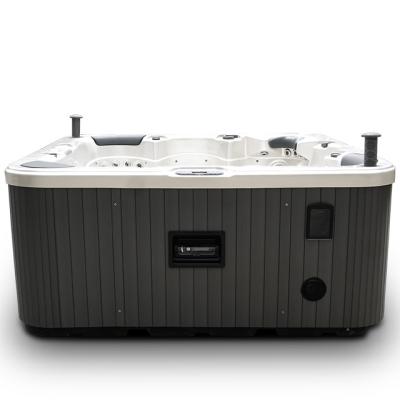 Chine Station thermale libre extérieure de baquet chaud de tourbillon de baquet extérieur européen de station thermale avec 3 sièges et 2 canapés à vendre