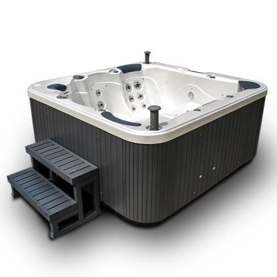 Chine Station thermale libre extérieure de baquet chaud de tourbillon de baquet extérieur européen de station thermale avec 3 sièges et 2 canapés à vendre