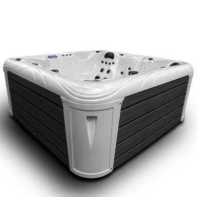 Chine Bath extérieur acrylique de baquet chaud de 6 personnes de baquet de station thermale d'hydrothérapie avec la cascade à vendre