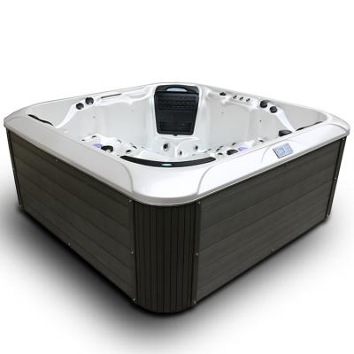 Chine Baquet de luxe de station thermale de massage de tourbillon de baquet chaud de baignoire extérieure acrylique de station thermale à vendre